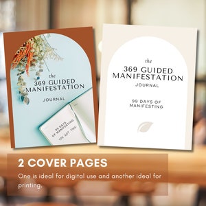 Manifestation Printable | Guided 369 Manifestation Journal | Digital ...