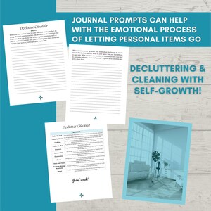 Declutter Checklist Journal Prompts Spring Cleaning Checklist Printable ...