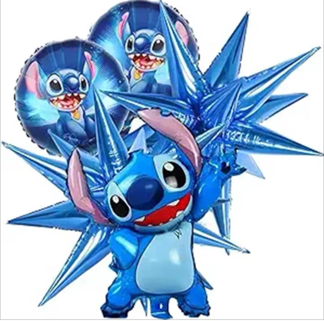 Cartoon Disney Lilo&stitch Theme Party Foil Balloon Set Baby Shower ...