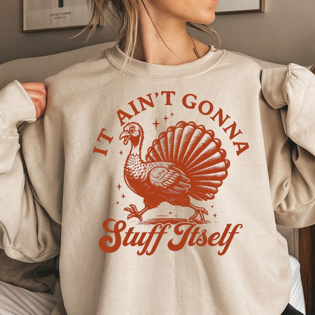 Funny Thanksgiving Turkey PNG: Watercolor Splatter Design (digital ...