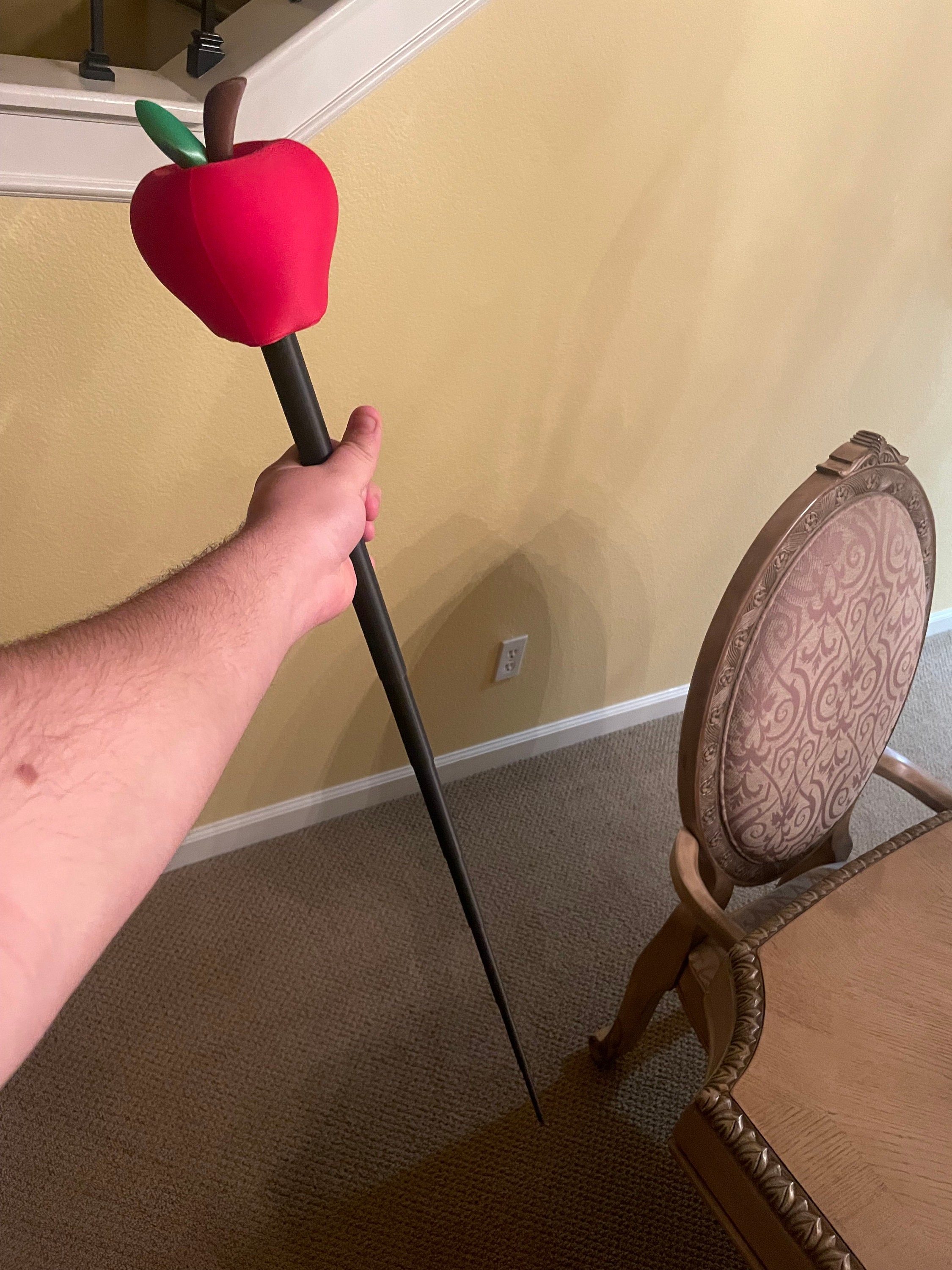 Hazbin Hotel Lucifers Apple Cane With Extendable Handle - Etsy