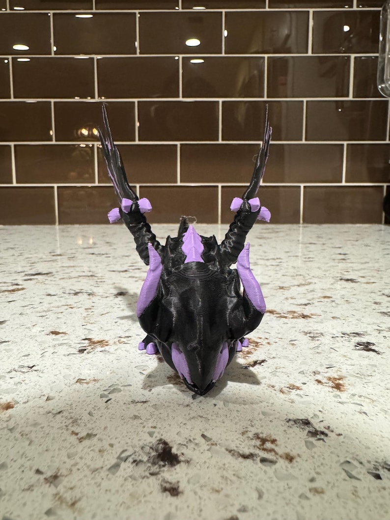 Chibi Gore Magala | 3D Printed Monster Hunter Fan Art Figurine - Etsy