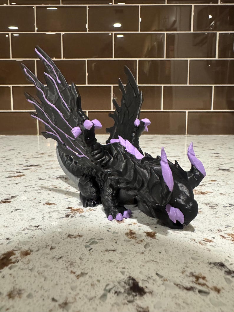 Chibi Gore Magala | 3D Printed Monster Hunter Fan Art Figurine - Etsy