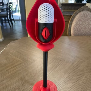 Alastor Extendable Radio Mic (full Color) - Etsy
