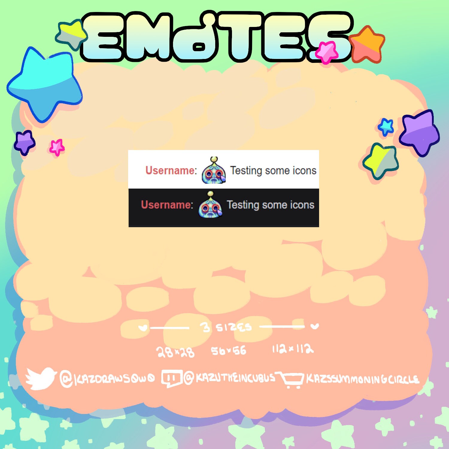 Chao Despair Static Emote - Etsy