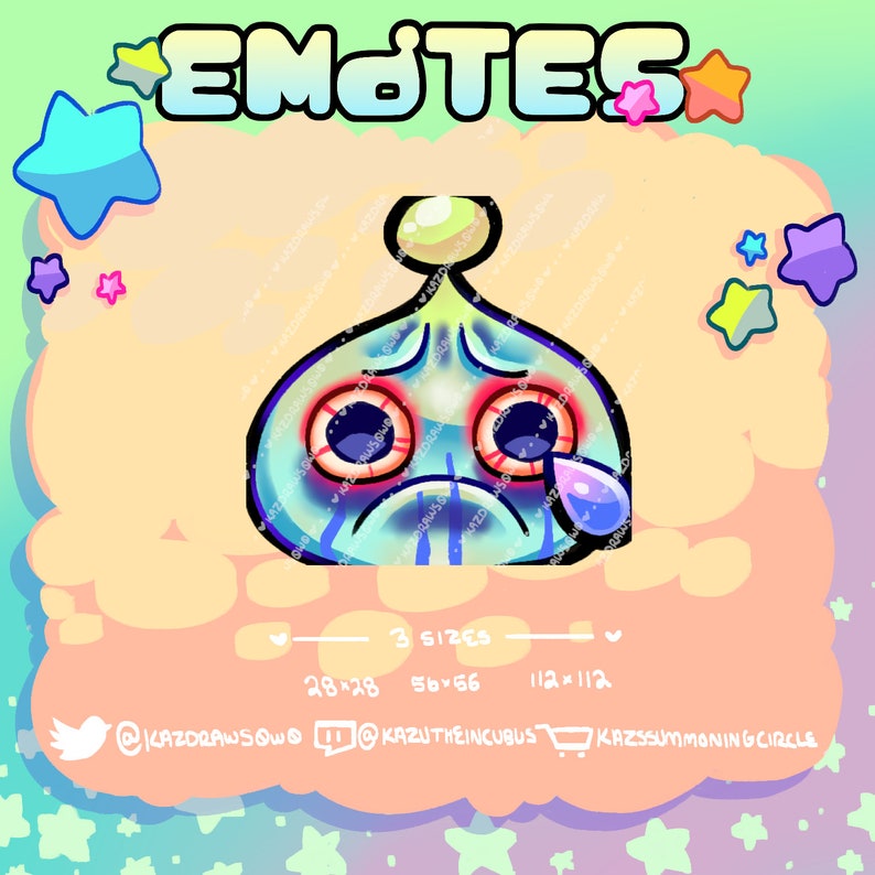 Chao Despair Static Emote - Etsy