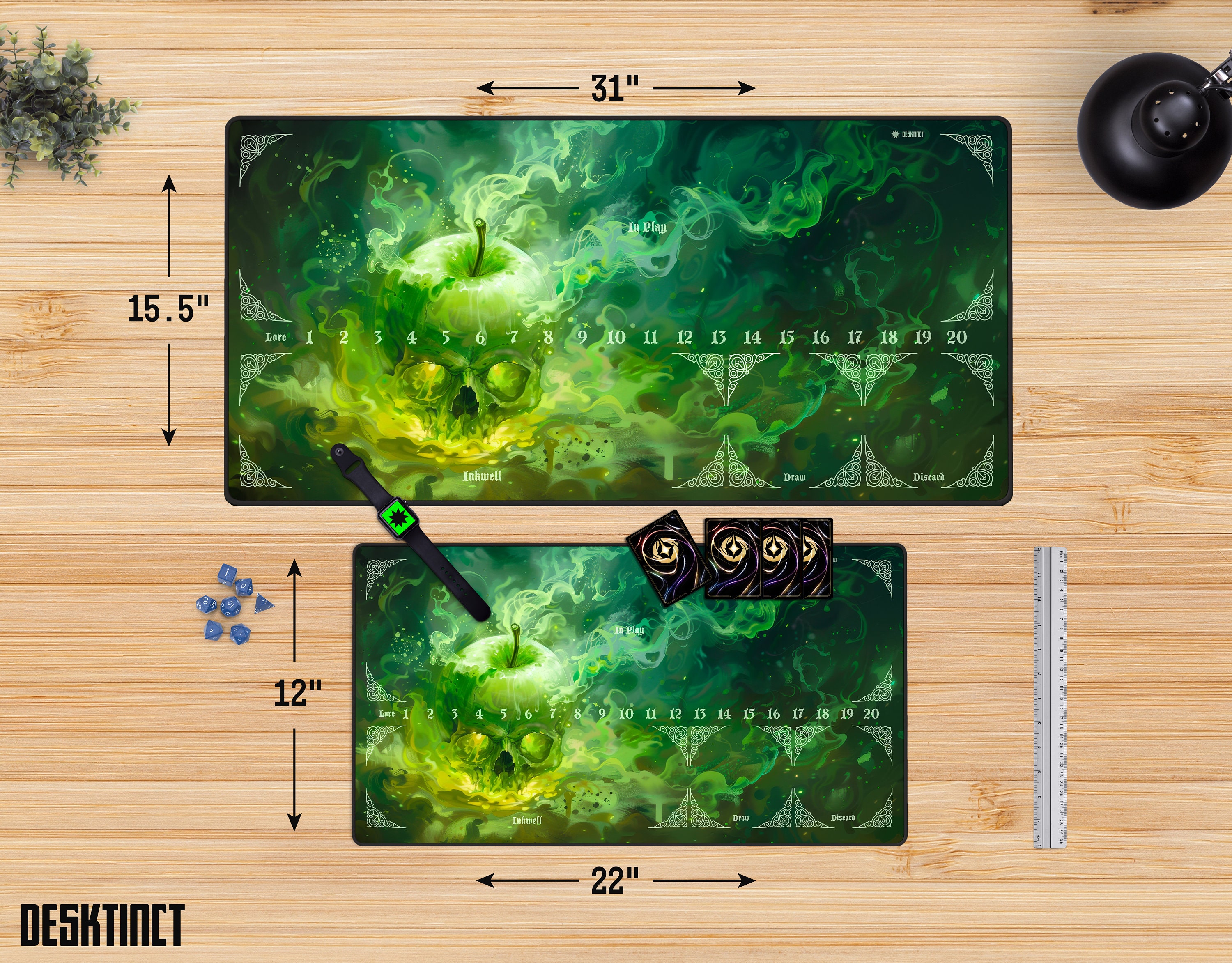 Snow White Poison Apple Lorcana Playmat, Villain Lorcana Mat, Custom ...