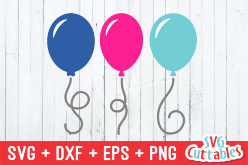 Balloons SVG Graphic | Balloons SVG | Colourful Balloons SVG | Vector ...
