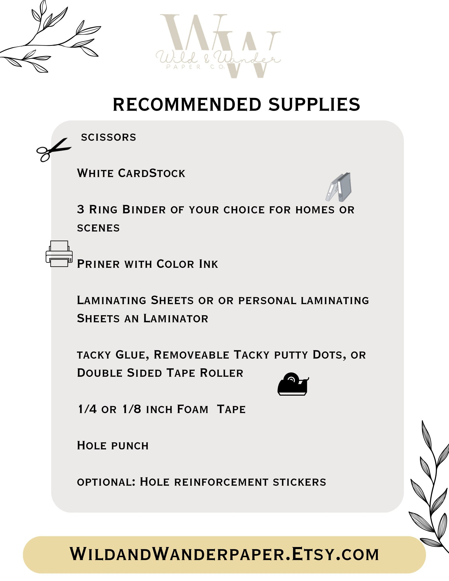 Brown Paper Doll House, Printable Paper Craft, Digital Download, Doll ...