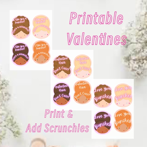Valentine Printables - Etsy