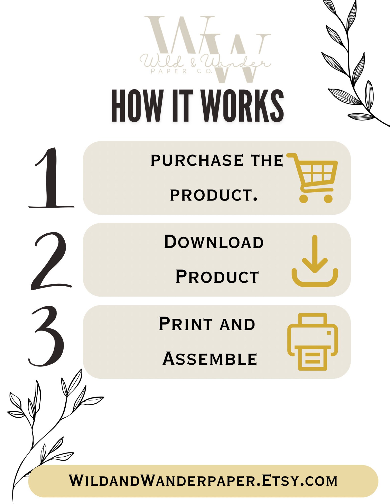 Brown Paper Doll House, Printable Paper Craft, Digital Download, Doll ...