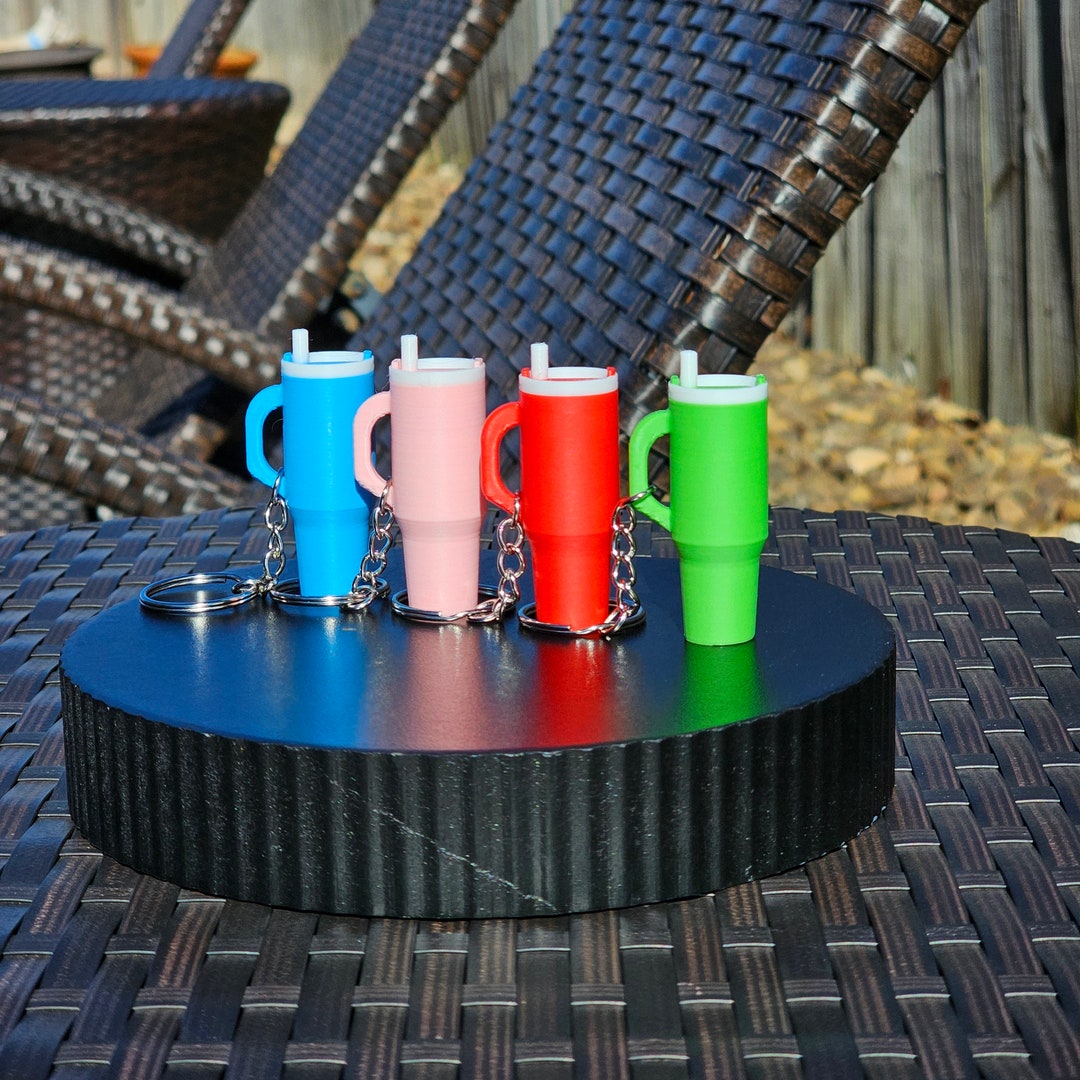 Stanley Inspired Mini Tumbler Keychain, Stanley Cup Keychain. - Etsy