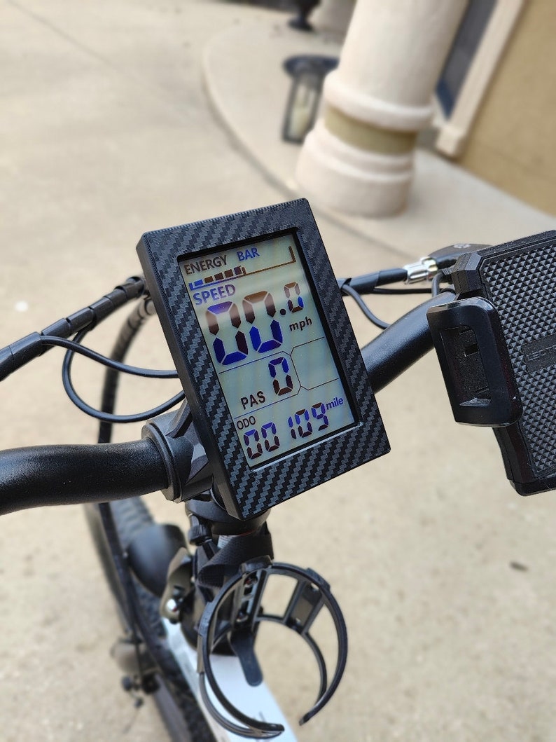 Flexible Lectric Ebike Screen/display Cover Carbon Fiber Look - Etsy