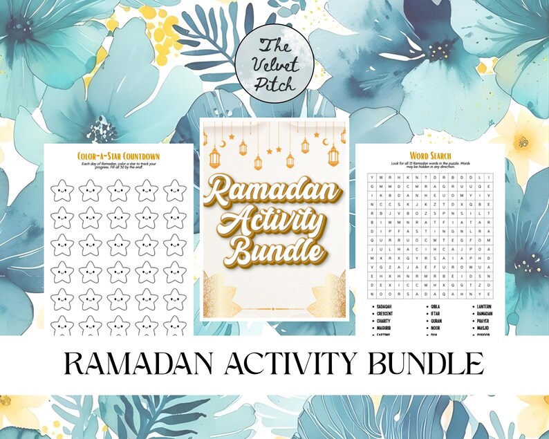 Ramadan Printable Activity Pack for Muslim Kids — Coloring Pages ...