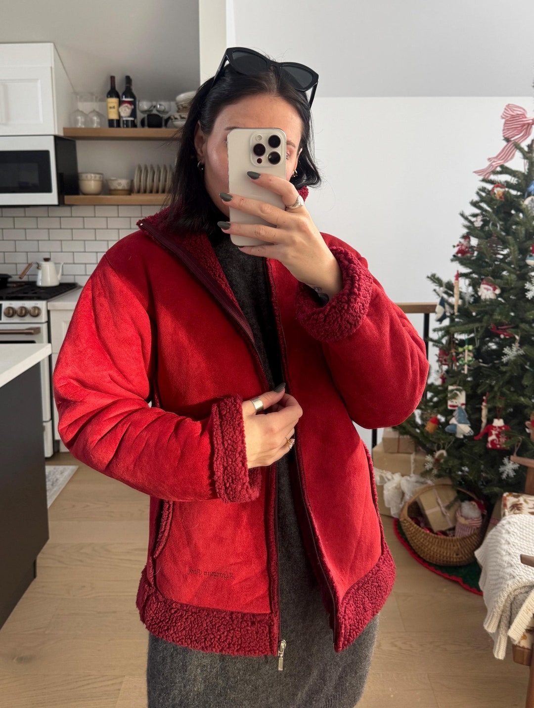 Algonquin Park Teddy Zip up Coat Size Medium - Etsy