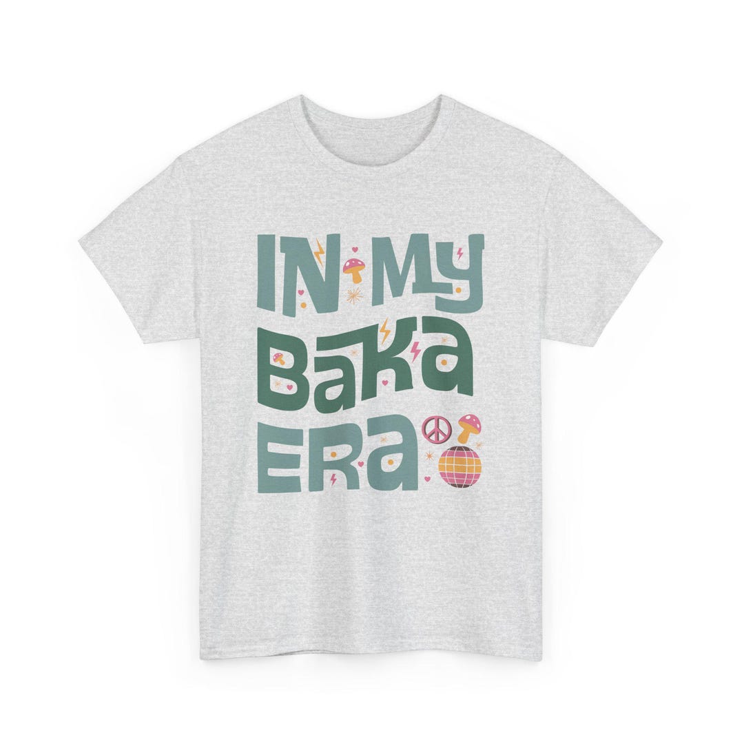 In My Baka Era, Balkan Grandma Heavy Cotton Tee - Etsy