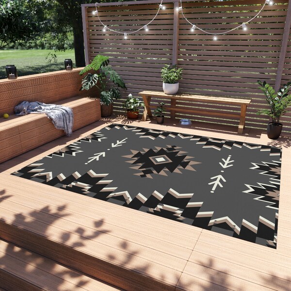 Western Area Rug - Etsy