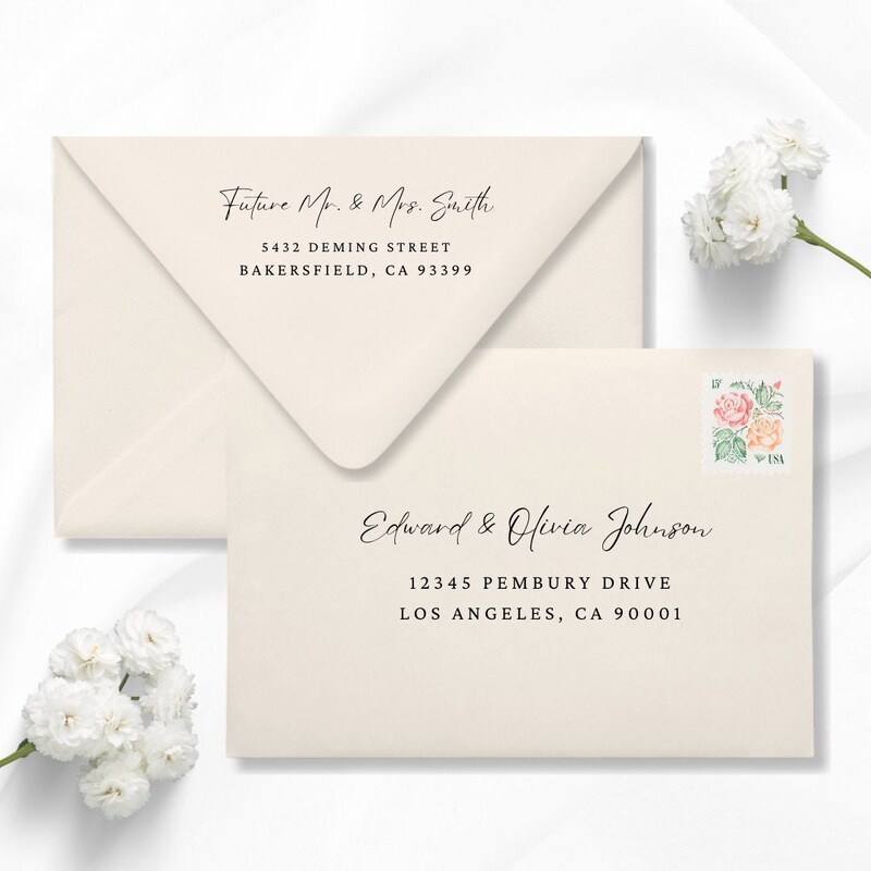 Envelope Addressing - Etsy