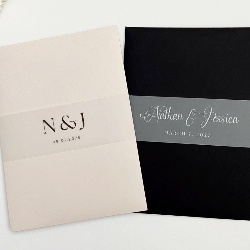 Invitation Wrap - Etsy