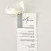 Printable Wedding Menu Template, Modern & Simple, Fully Editable in ...