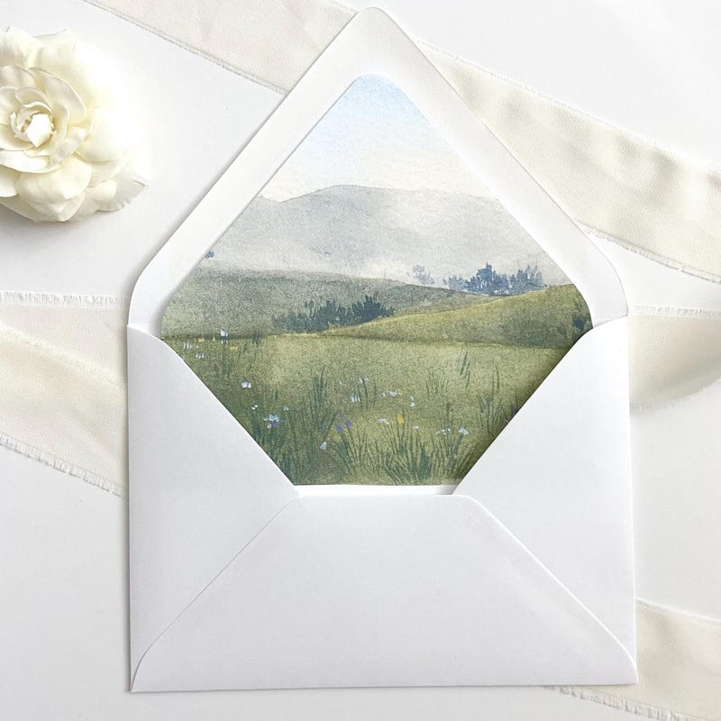Flower Envelope - Etsy