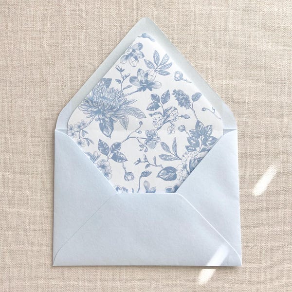 Slate Blue Envelope - Etsy