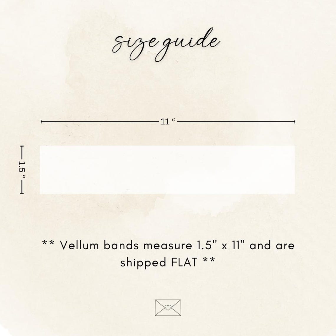Personalized Vellum Wrap for 5x7 Invitations, Vellum Belly Bands ...