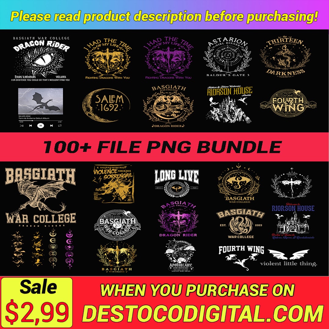 100 Fourth Wing SVG Bundle, Basgiath War College Svg,city of Starlight ...