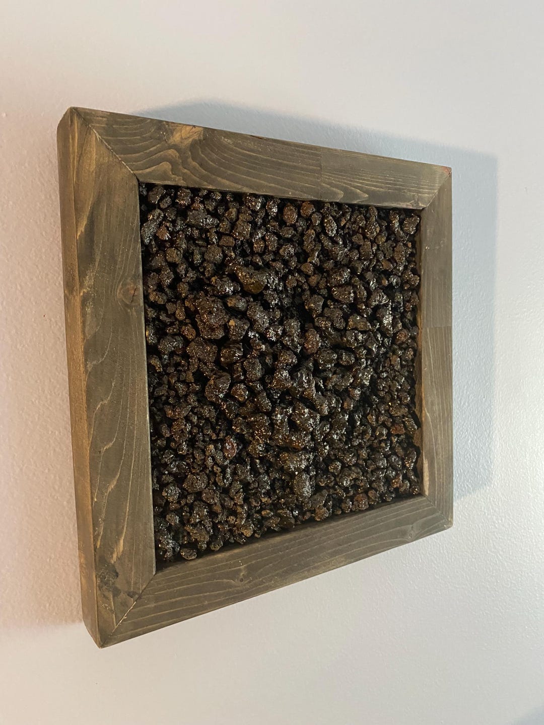 Black Heart Rock Wall Art, Unique Wall Art, Product of Canada Wall Art ...