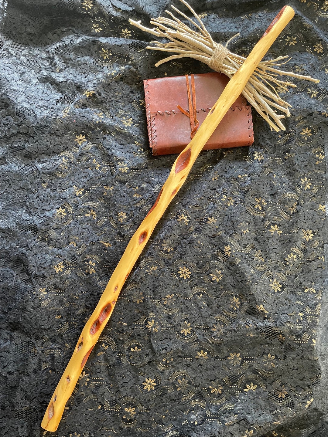 Willow Staff of Summoning / Diamond Willow / Magic Staff - Etsy