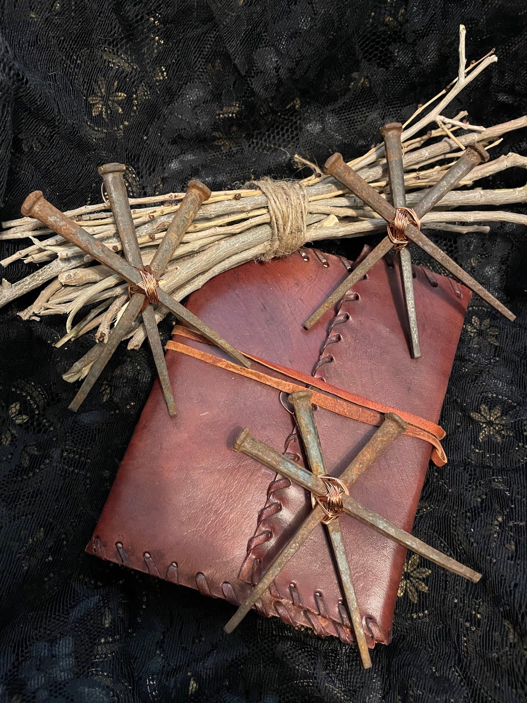 Iron Protection Star / Home Protection / Ward / Antique Nail Star ...