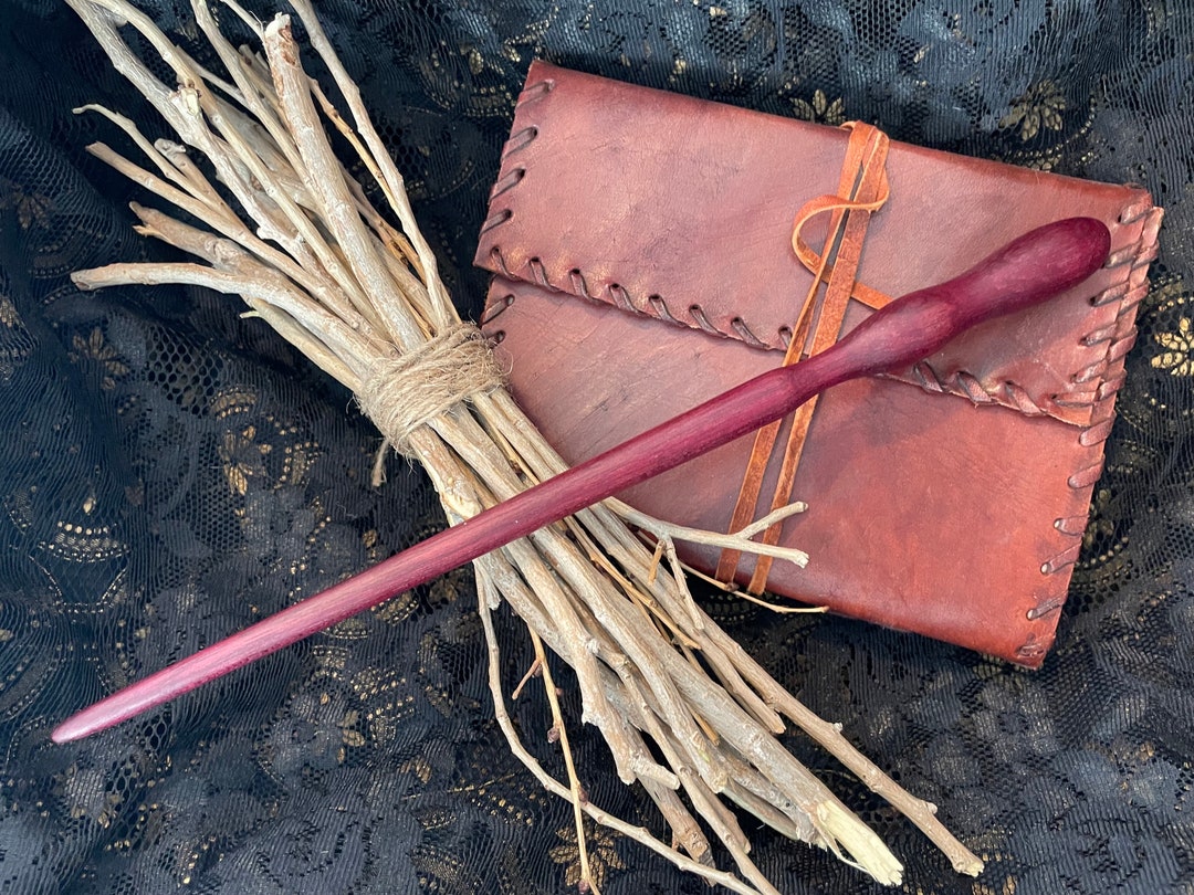 Purpleheart Wand of Teaching / Magic Wand / Purpleheart Wood Wand - Etsy