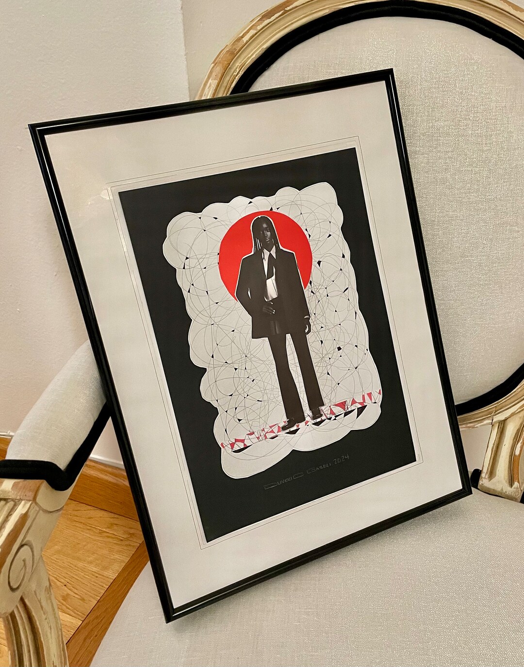 Dandy III Original Paper Collage A4 Letter Size - Etsy