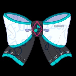 PREORDER Virtual Singer VOCALOID Acrylic Ribbon Charms - Etsy