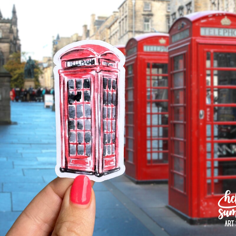 London Stickers - Etsy