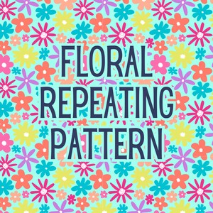 Floral Seamless Pattern DIGITAL ART Coral, Bikini Bottom, Pattern Tiles ...