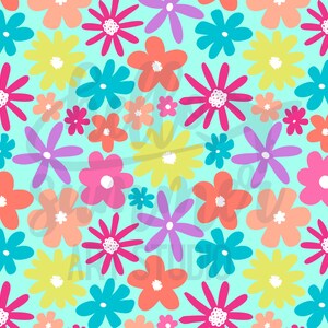 Floral Seamless Pattern DIGITAL ART Coral, Bikini Bottom, Pattern Tiles ...