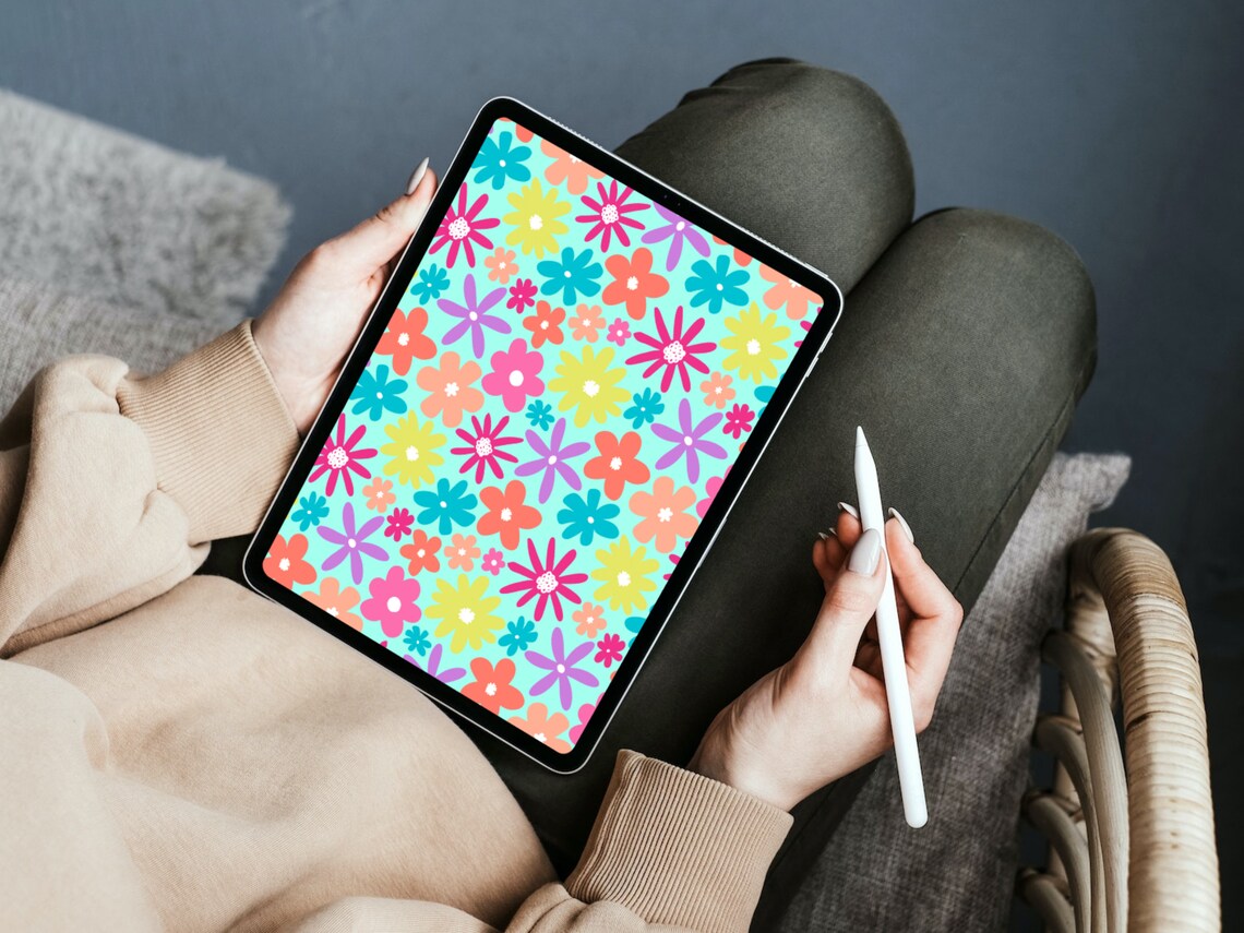 Floral Seamless Pattern DIGITAL ART Coral, Bikini Bottom, Pattern Tiles ...