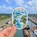 Panama Canal Sticker - Panama Sticker, Panama City Sticker, Watercolor ...