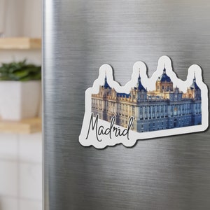 Palace of Madrid Sticker - Spain Sticker, Madrid Sticker, Watercolor ...