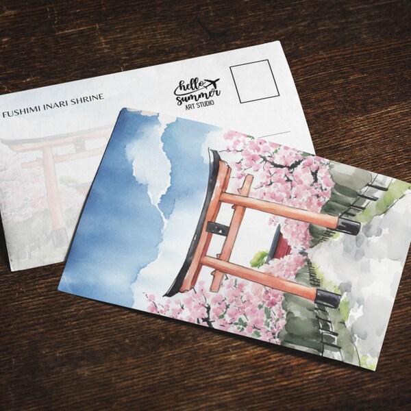 Japan Postcard - Etsy