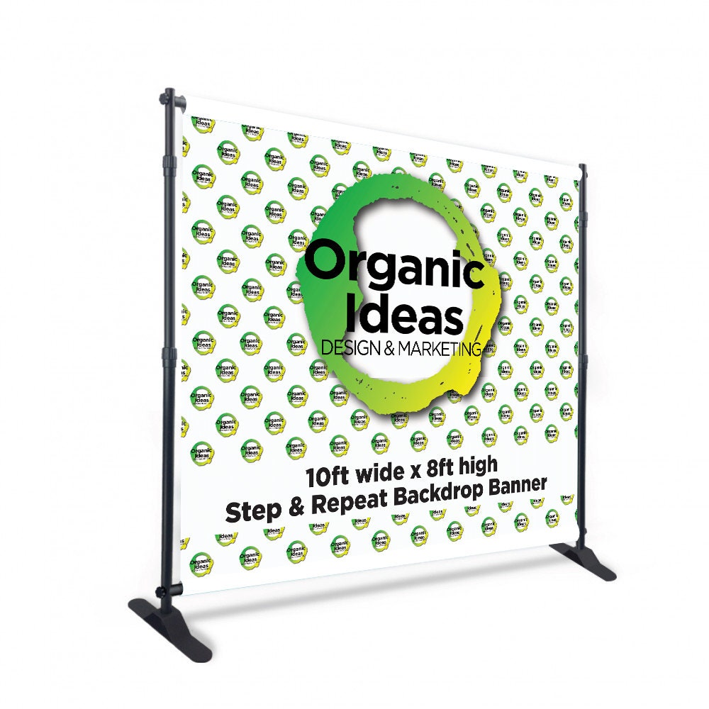 Backdrop Banner Including Stand - Etsy