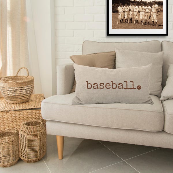 Baseball Pillow - Etsy