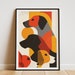 Minimalist Dog Poster Geometric Dog Art Print Abstract Animal Wall Art ...