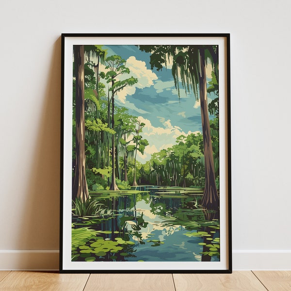 Swamp Art - Etsy