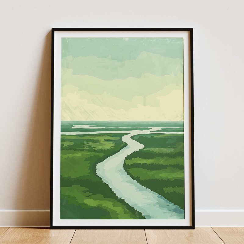 Vintage Delta Travel Posters - Etsy