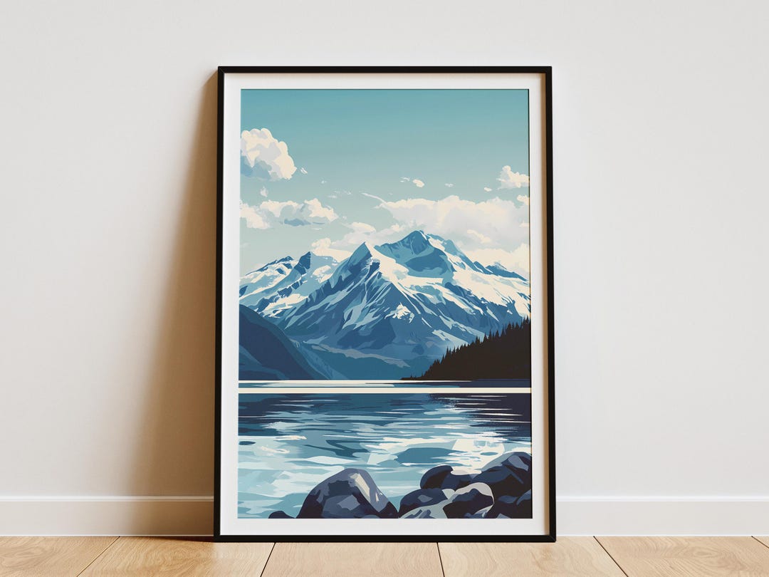 Kluane Glacier Bay National Park Canada Alaska Mountains Lake Nature ...