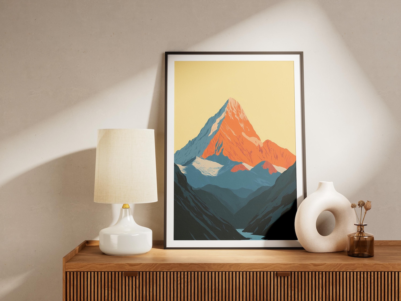 Peruvian Andes Mountain Range Poster Huascarn National Park Print ...