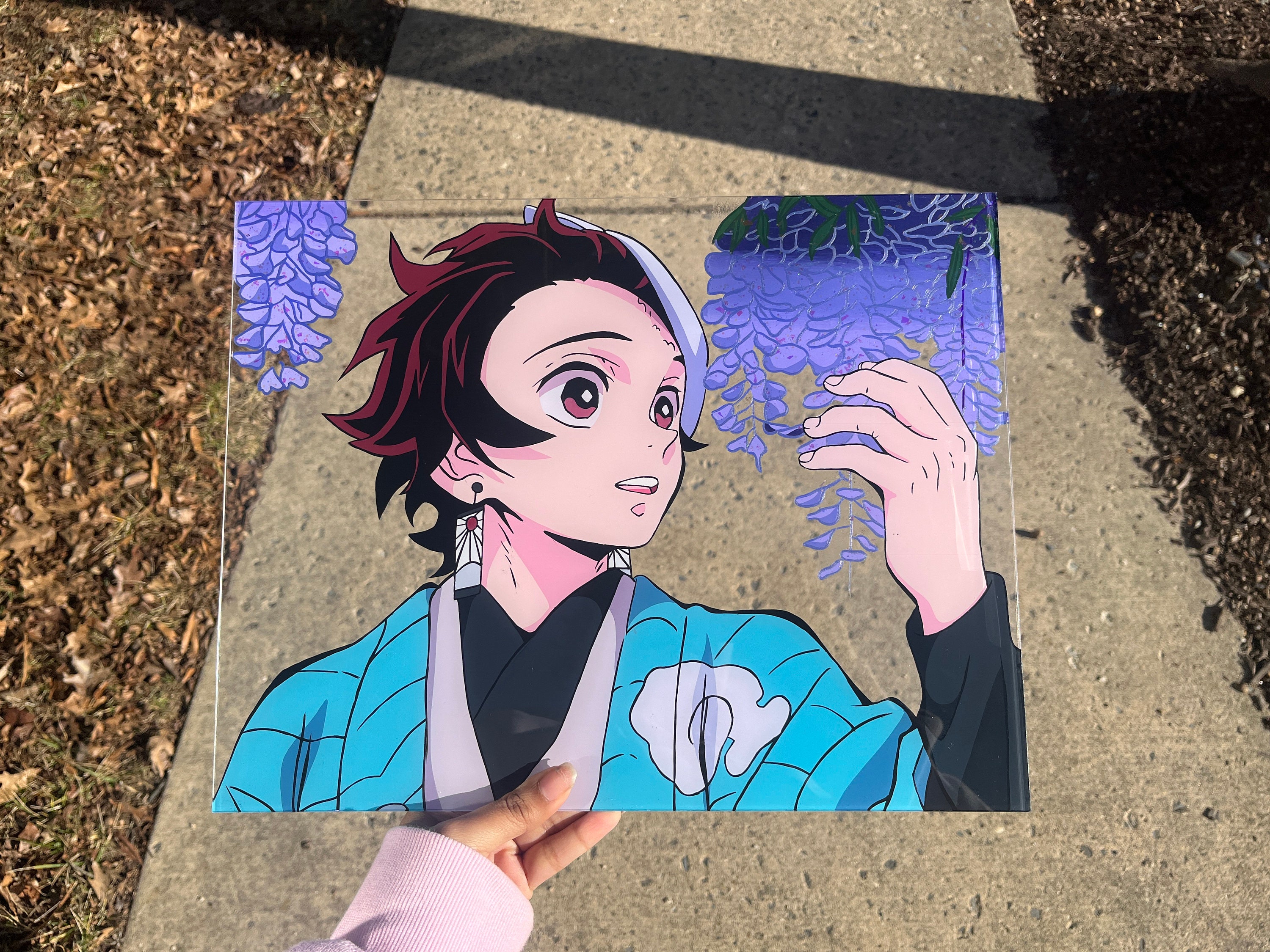 Custom Anime Glass Paintings - Etsy