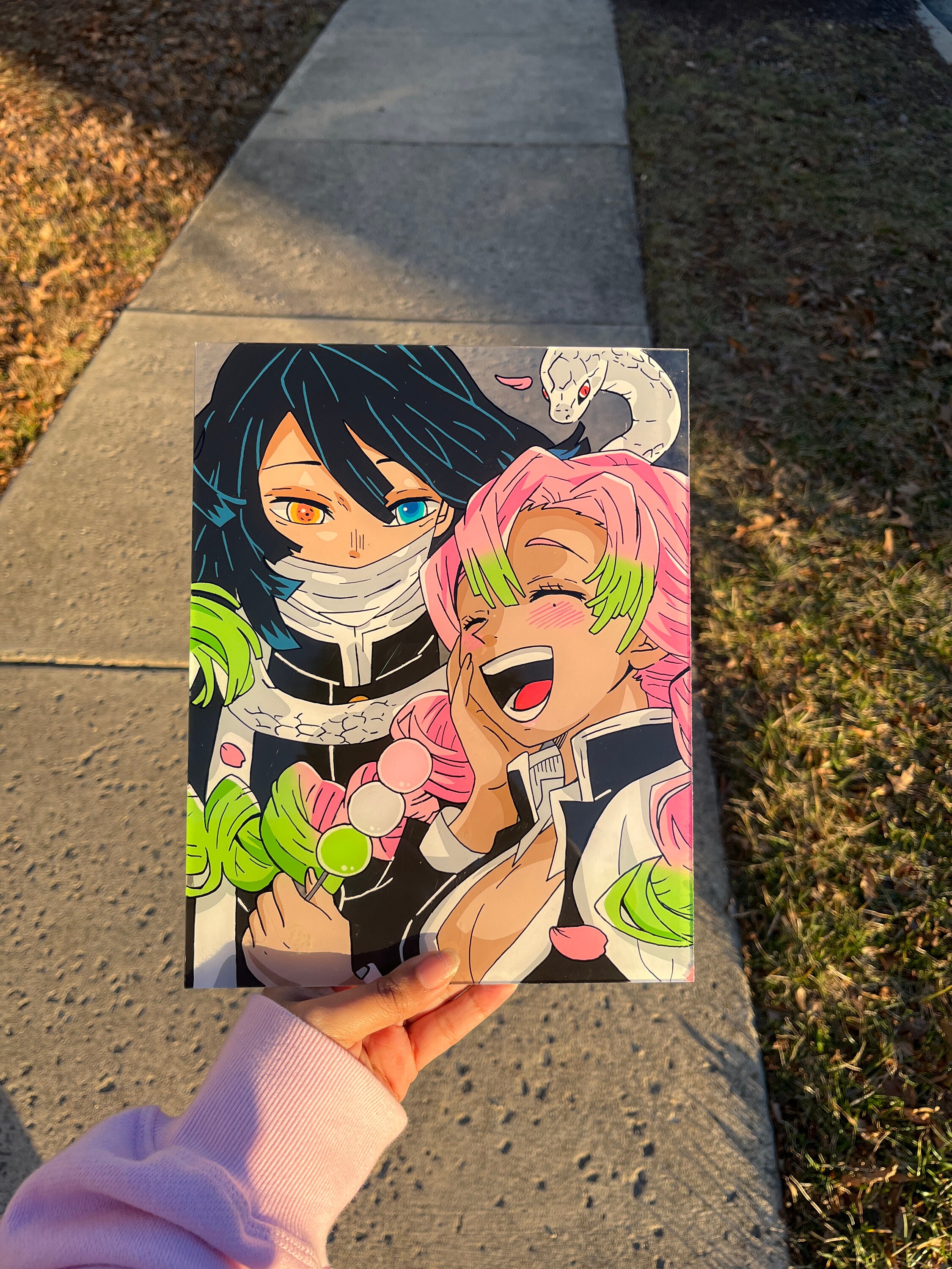 Custom Anime Glass Paintings - Etsy